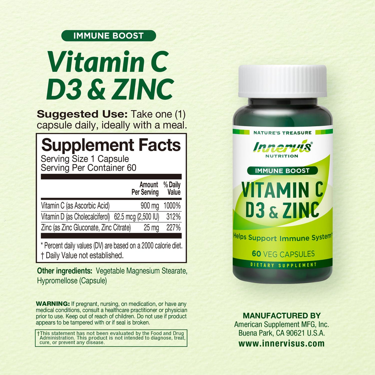 Antioxidant protection with vitamin C