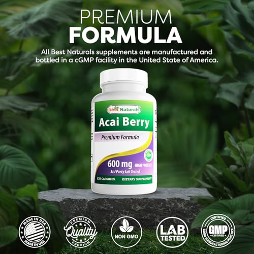 Antioxidant-rich acai berry extract