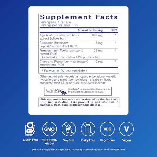 antioxidant-rich Acai capsules for health