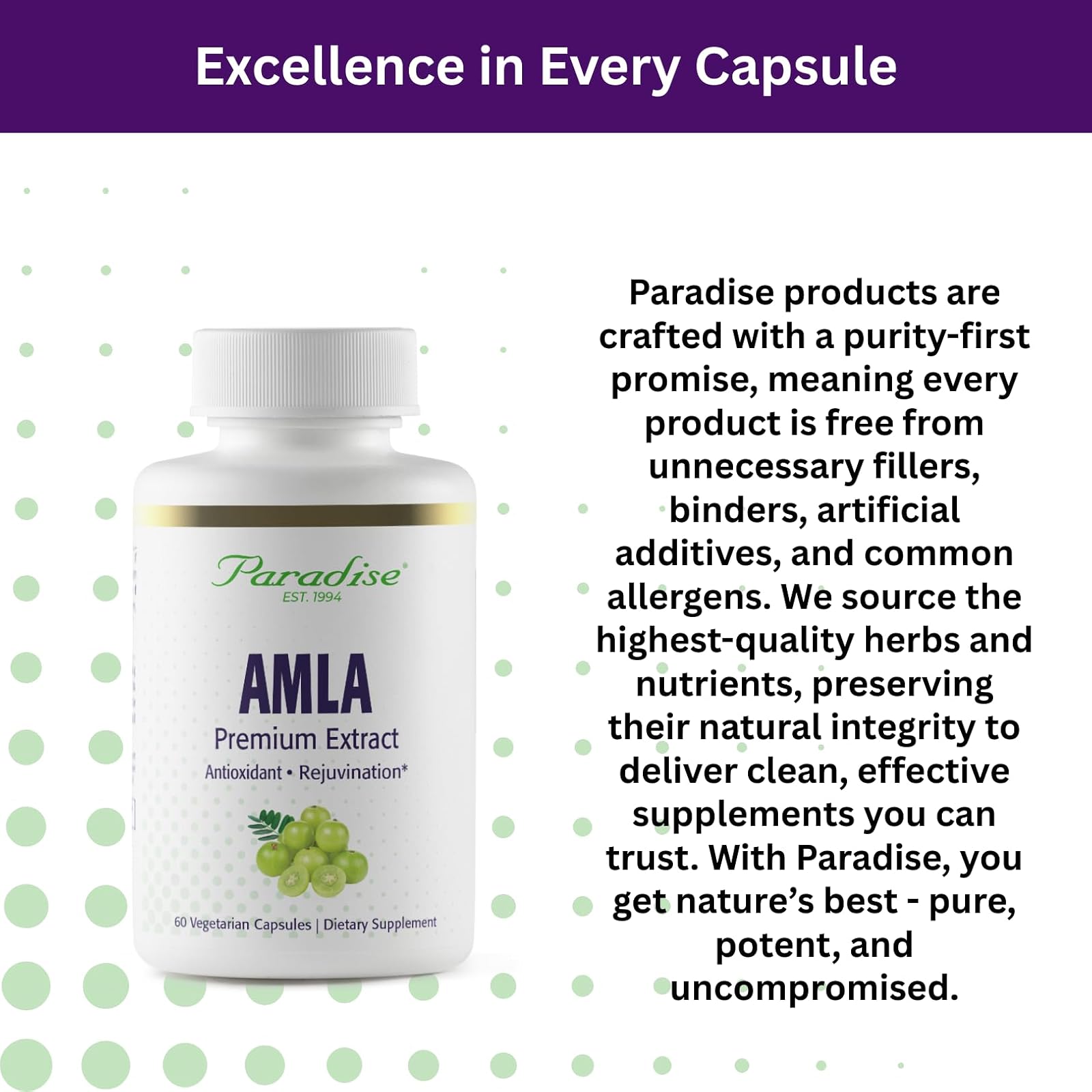 antioxidant-rich Amla for healthy skin