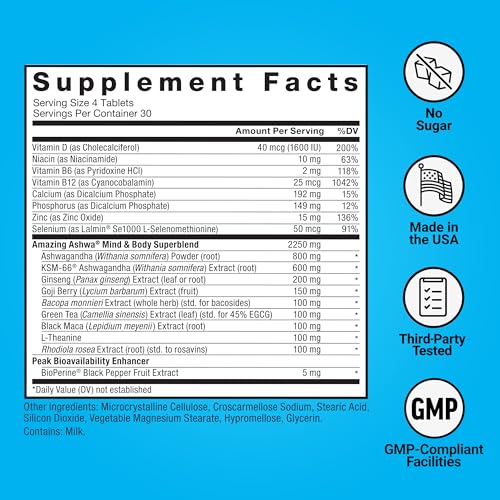 Antioxidant-rich Ashwagandha formula