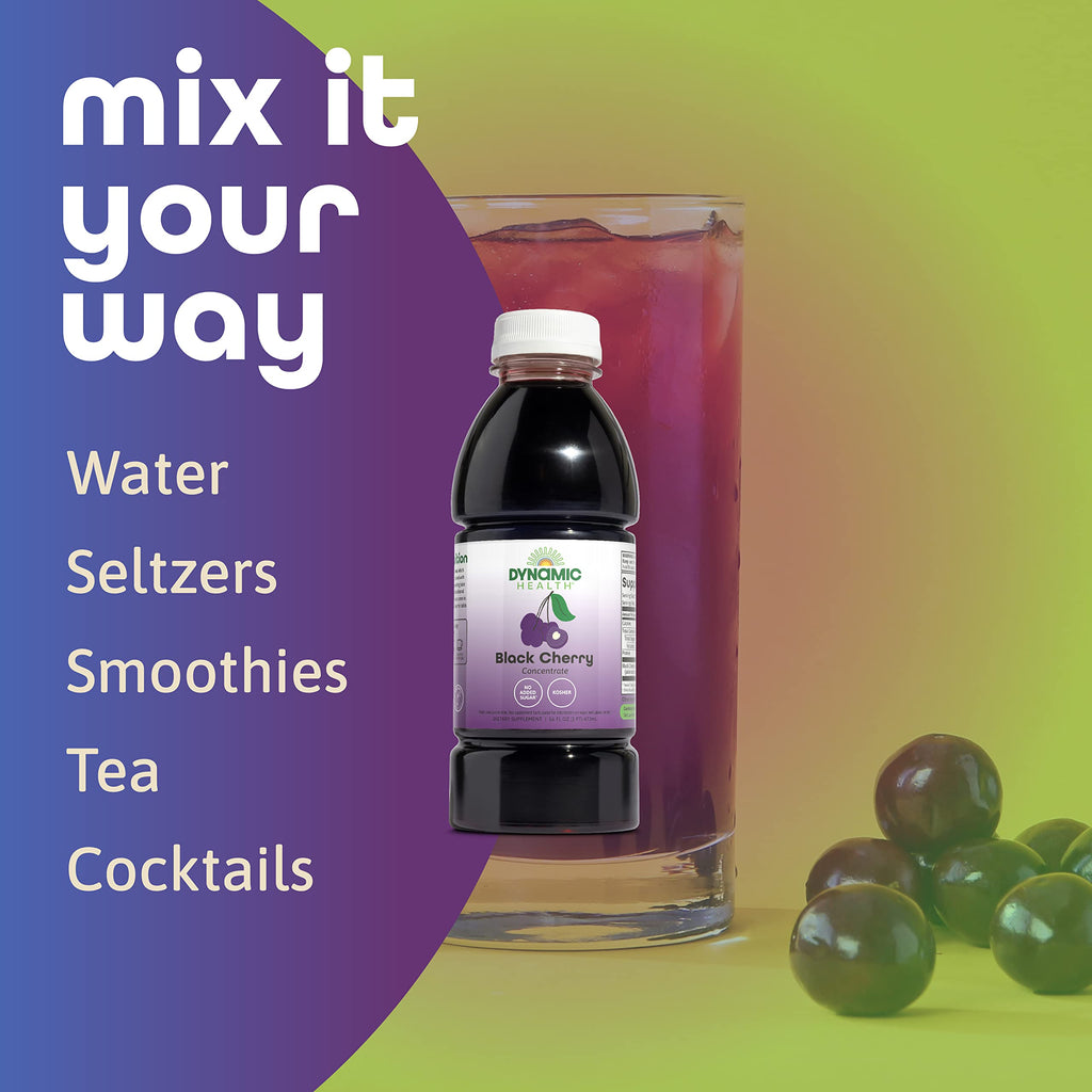 antioxidant-rich black cherry concentrate