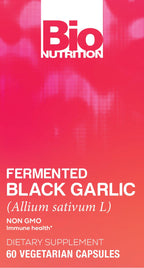 antioxidant-rich black garlic capsules