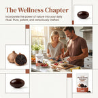 Antioxidant-rich black garlic supplement