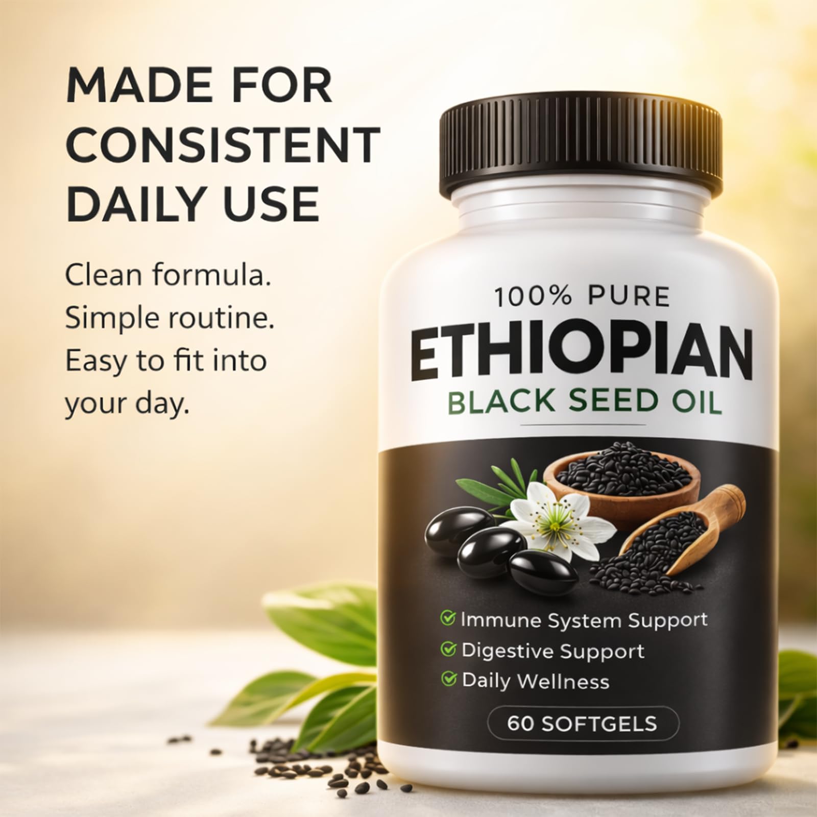 antioxidant-rich black seed oil