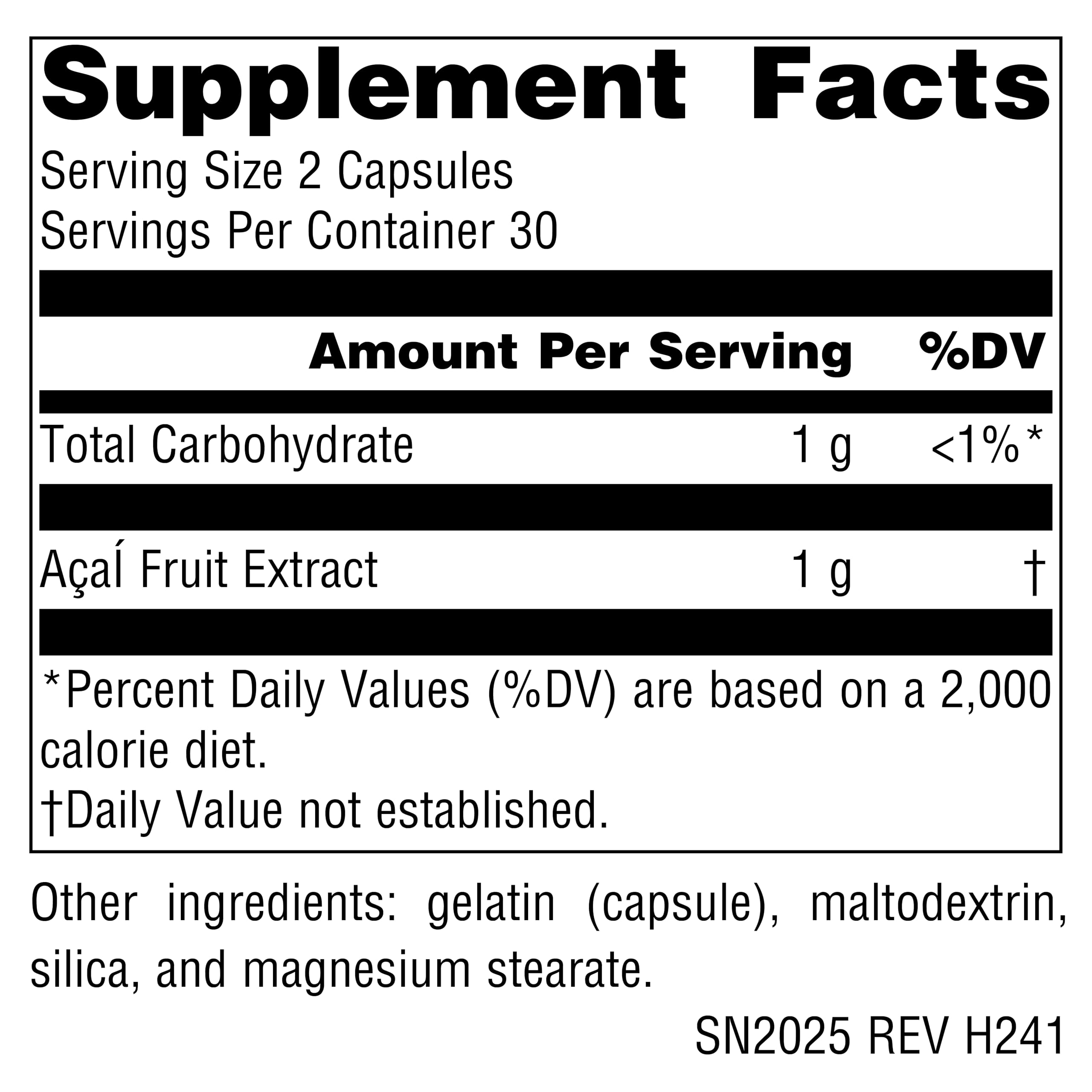 antioxidant-rich blended vitamin capsules