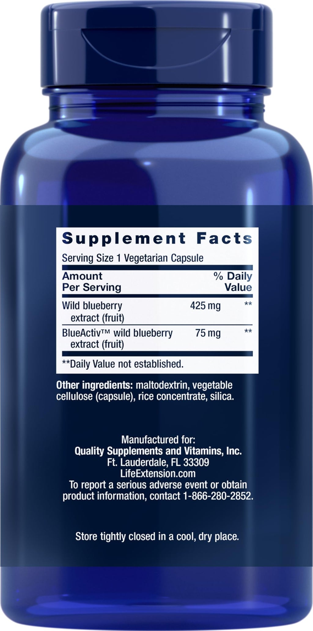 antioxidant-rich blueberry supplements
