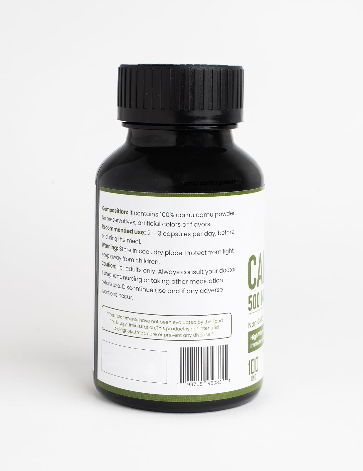 antioxidant-rich Camu Camu extract