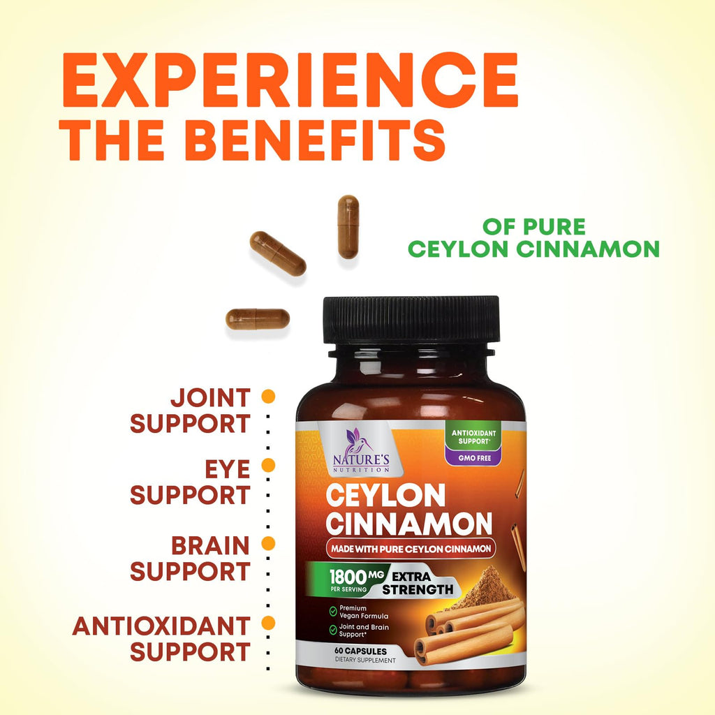 antioxidant-rich ceylon cinnamon capsules
