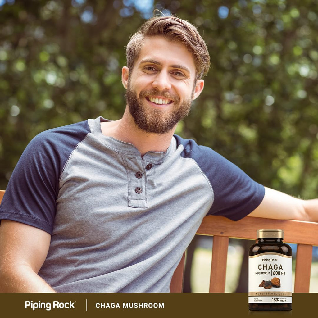 Antioxidant-rich chaga mushroom extract