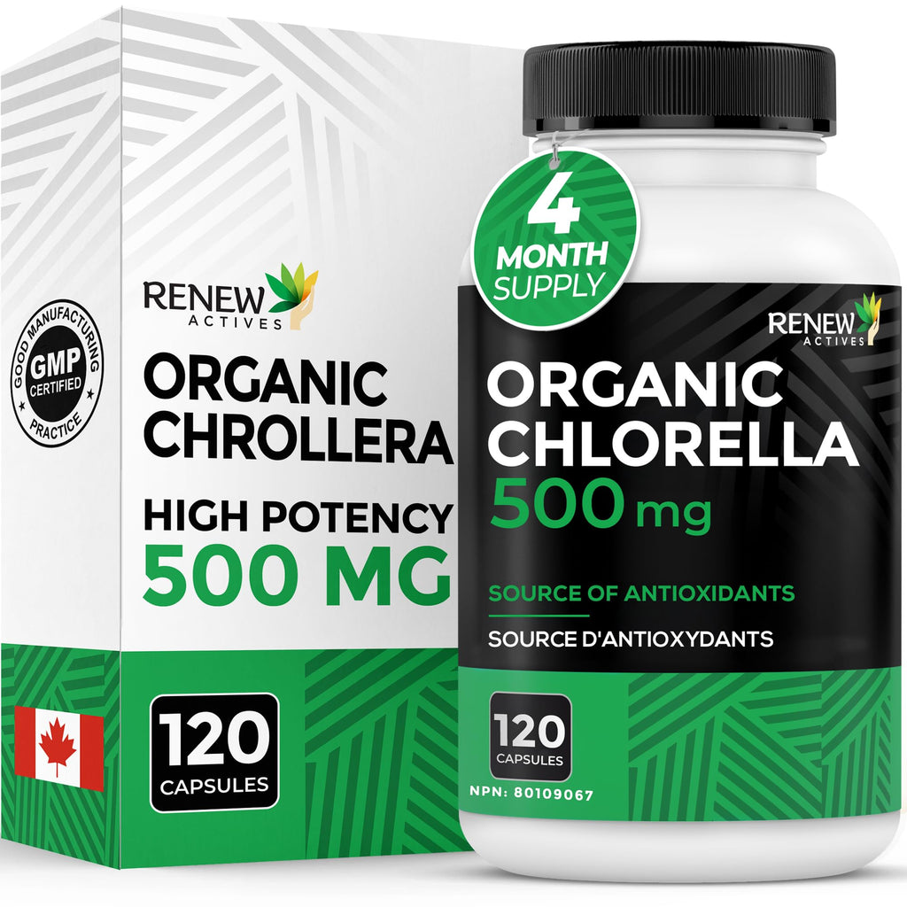 antioxidant-rich chlorella supplement Canada