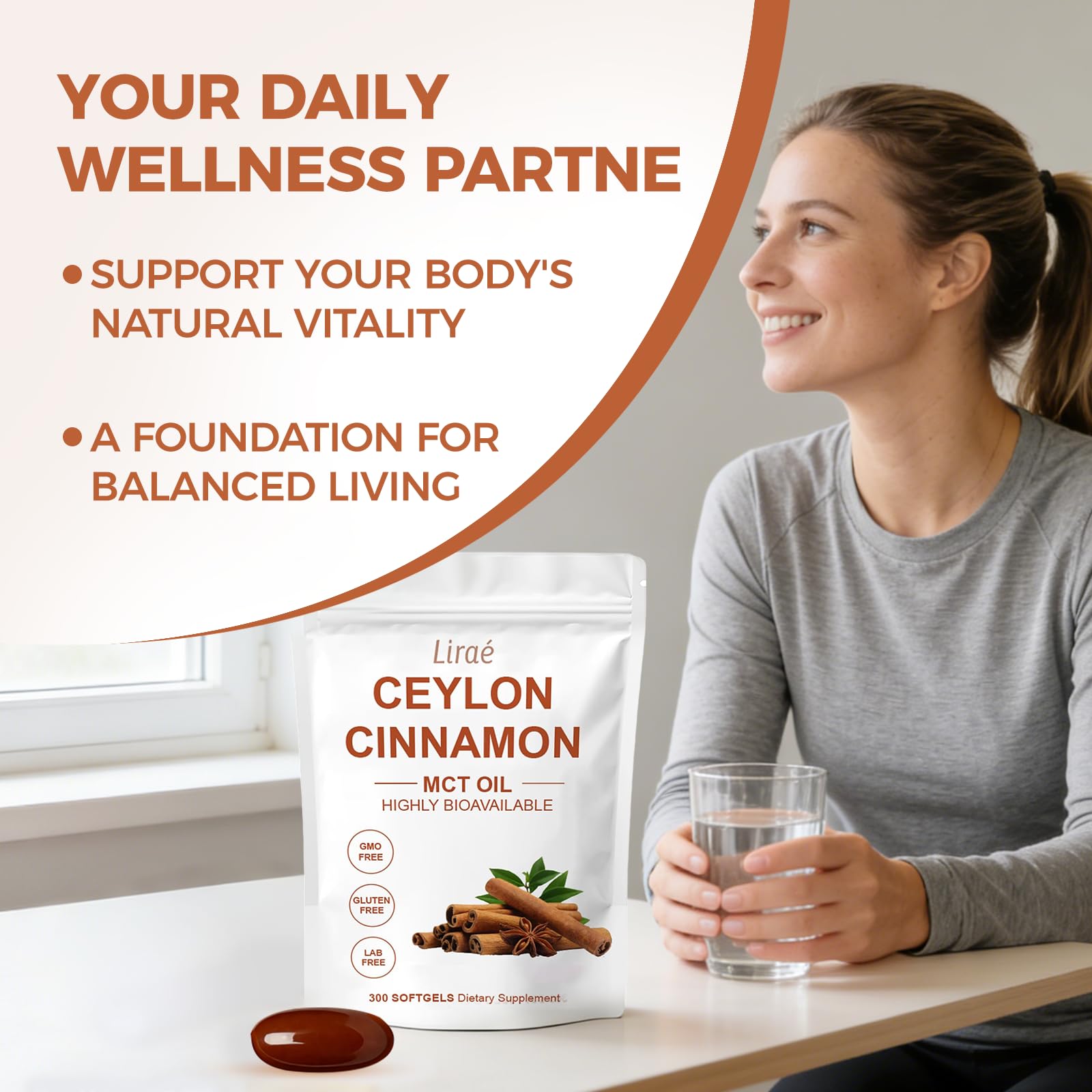 antioxidant-rich cinnamon softgels