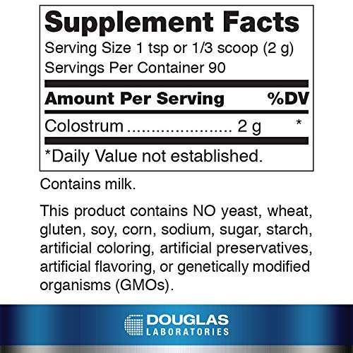 antioxidant-rich colostrum supplement