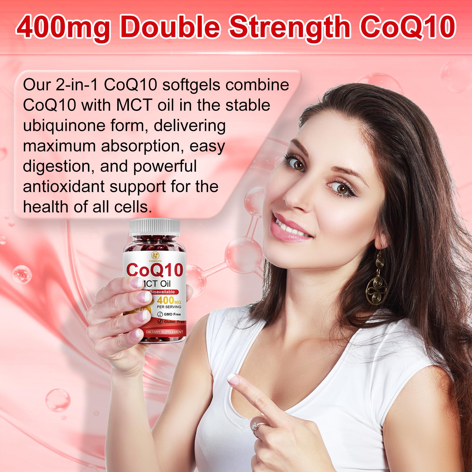antioxidant rich CoQ10 formula