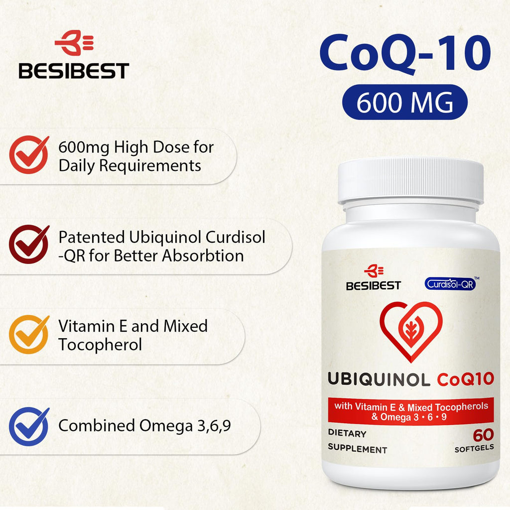 antioxidant rich coq10 supplement