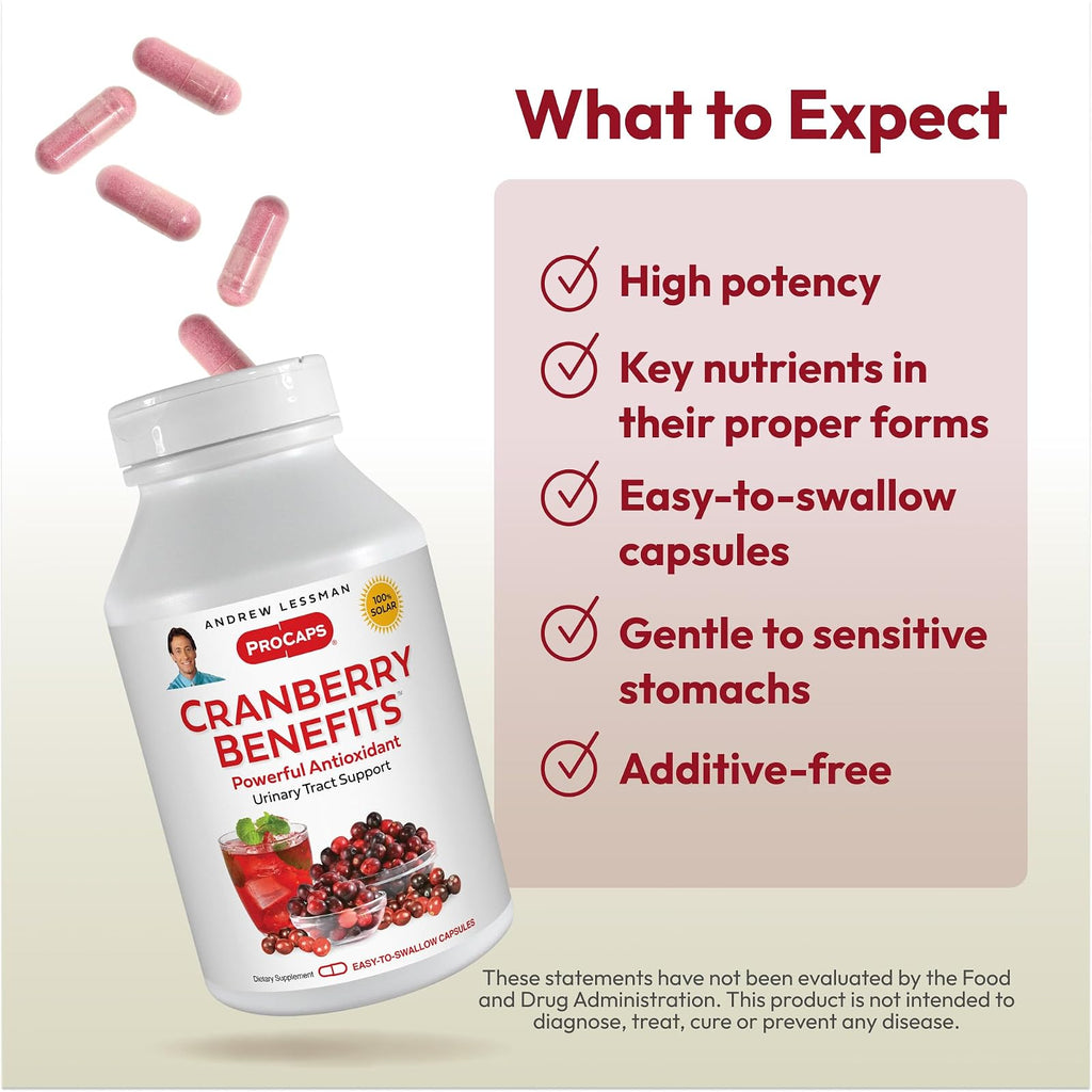 antioxidant-rich cranberry extract capsules