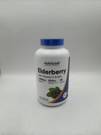 antioxidant-rich elderberry capsules
