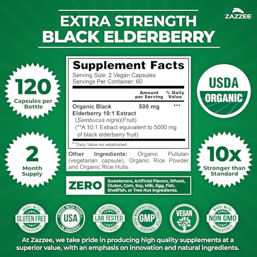 antioxidant-rich elderberry extract