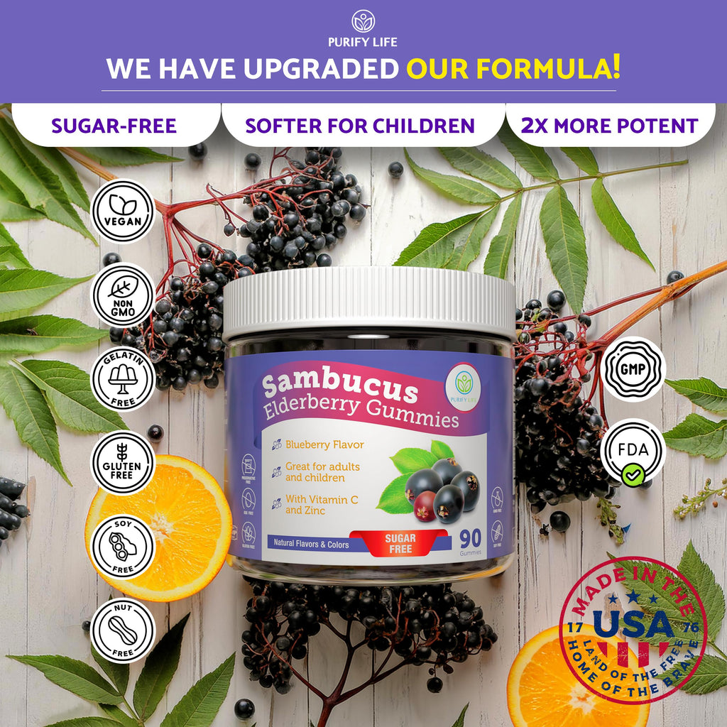 antioxidant-rich elderberry gummies supplement