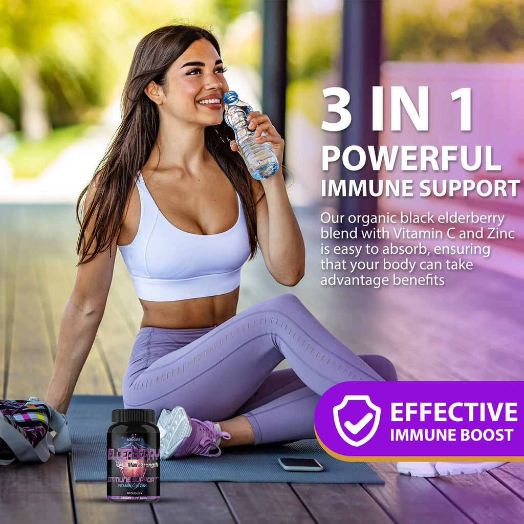 antioxidant-rich elderberry supplement