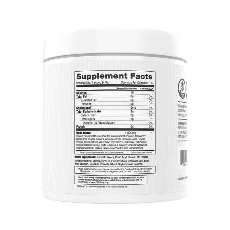 Antioxidant-rich energy drink mix