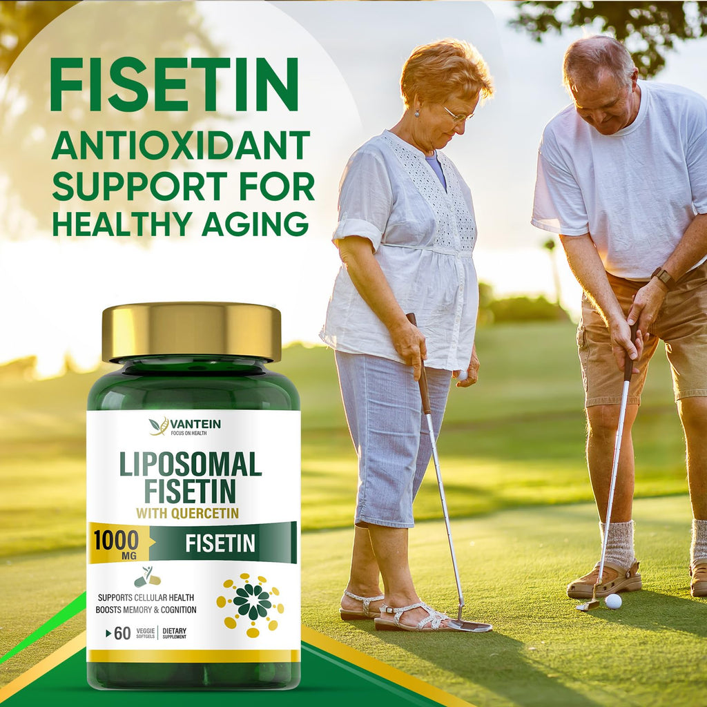 antioxidant-rich fisetin for wellness