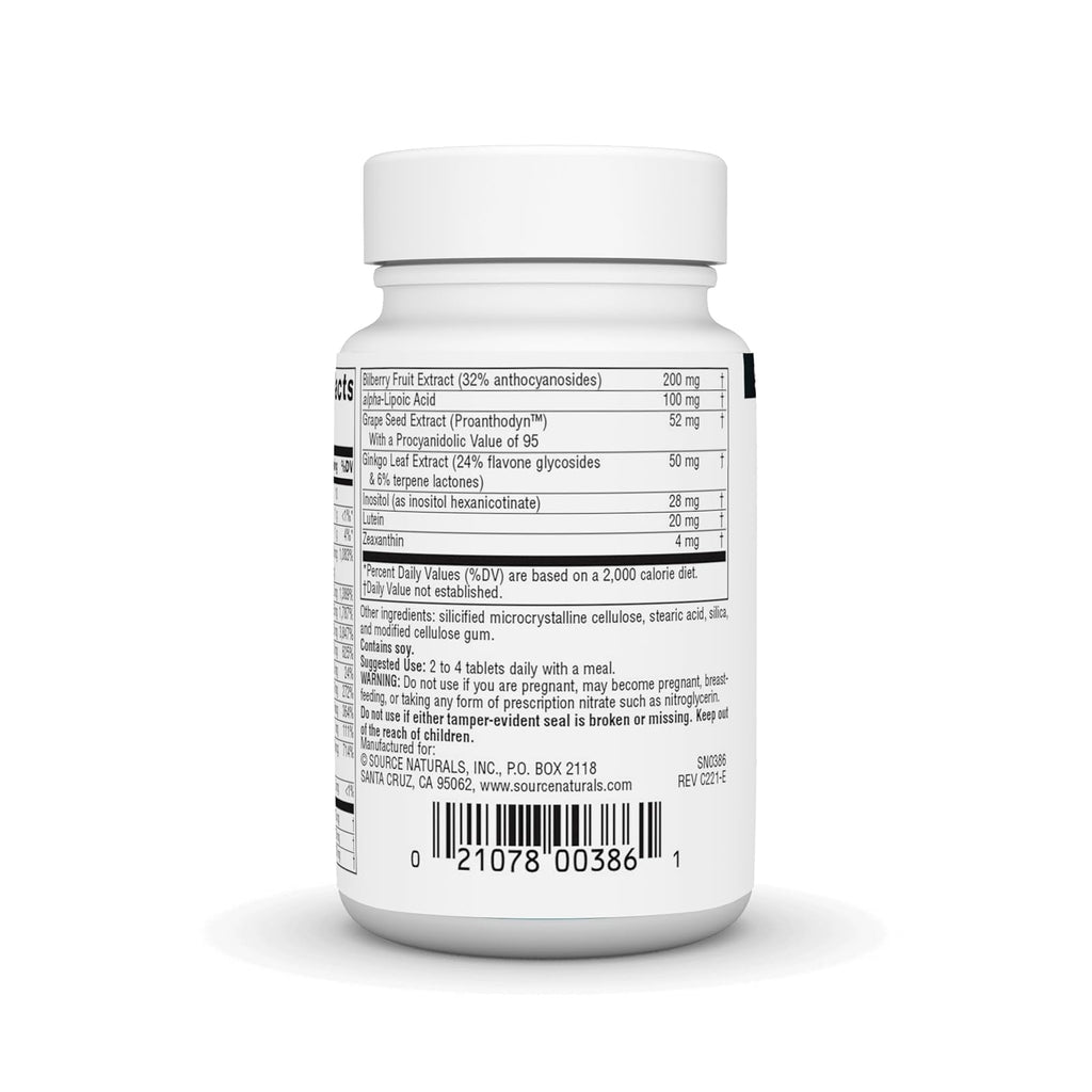 Antioxidant-rich formula for clearer eyesight
