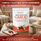 antioxidant-rich garlic extract formula
