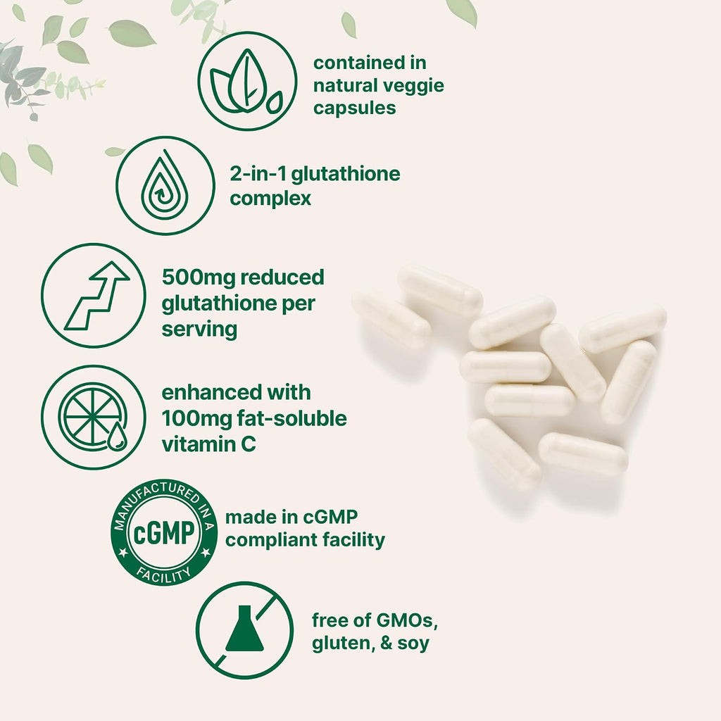 antioxidant-rich glutathione supplement