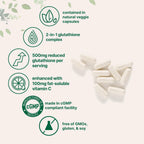 antioxidant-rich glutathione supplement