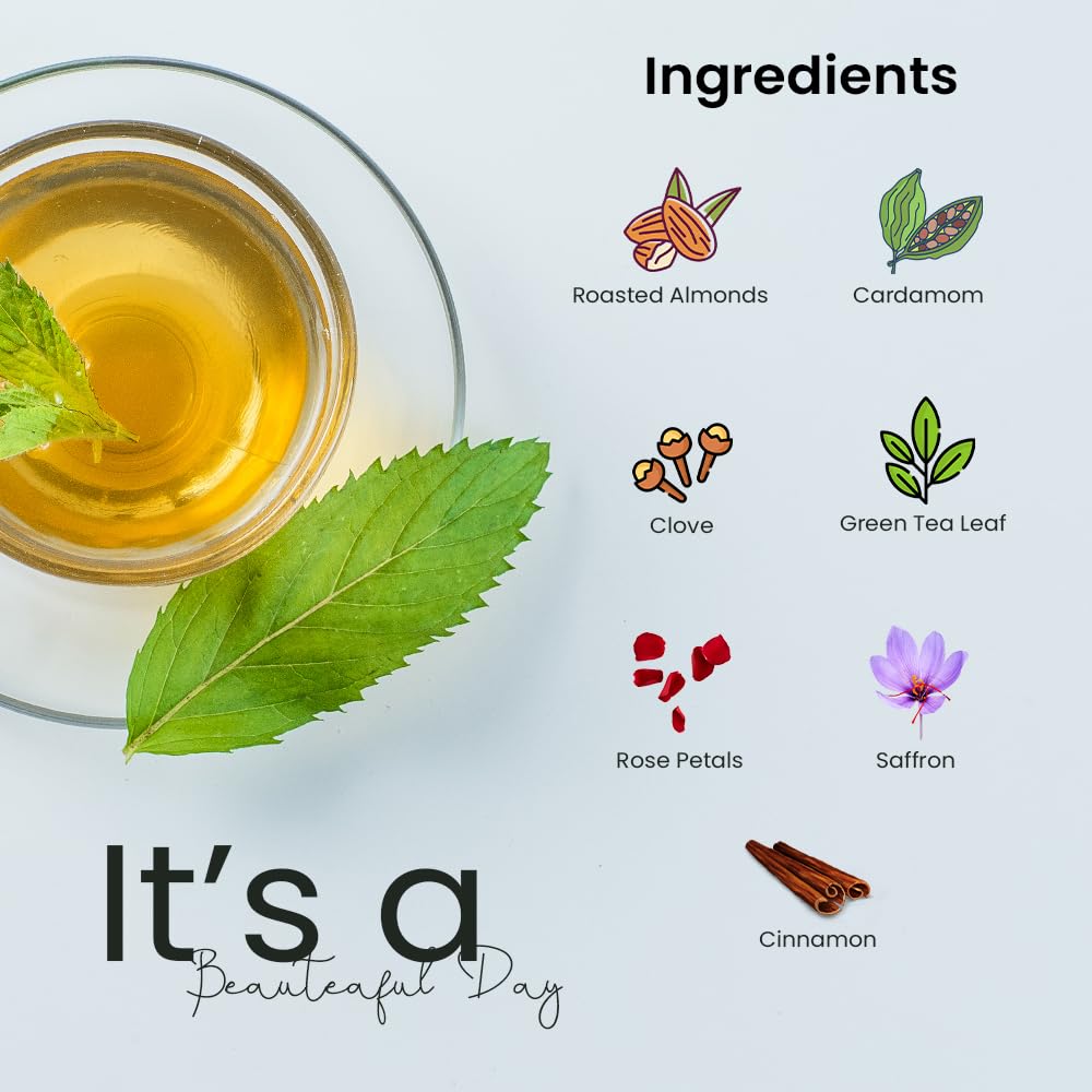 antioxidant-rich green tea blend