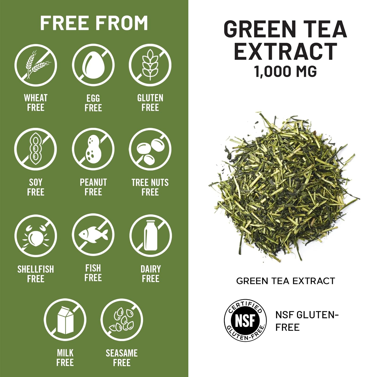 Antioxidant-rich green tea extract