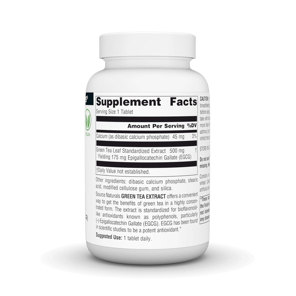 antioxidant rich green tea extract
