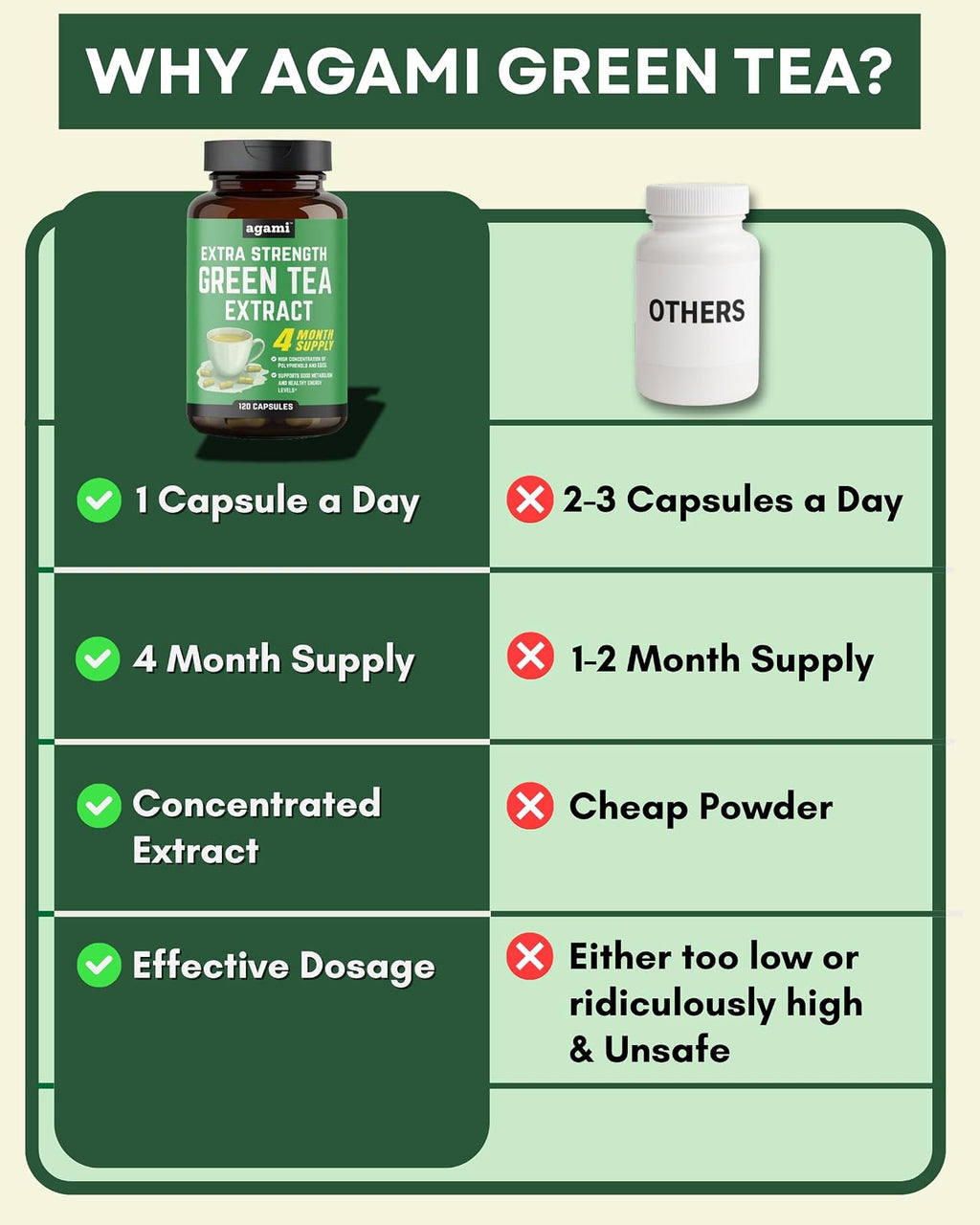 antioxidant rich green tea extract