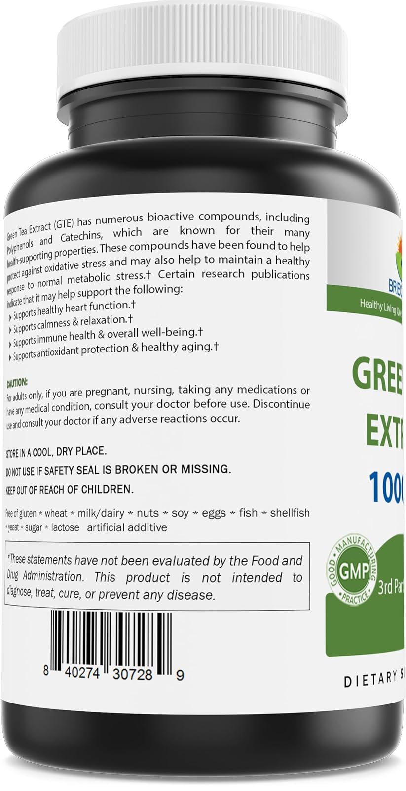 antioxidant rich green tea extract