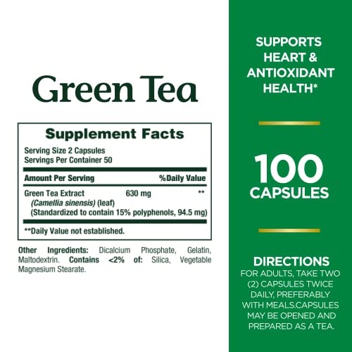 Antioxidant-rich green tea extract