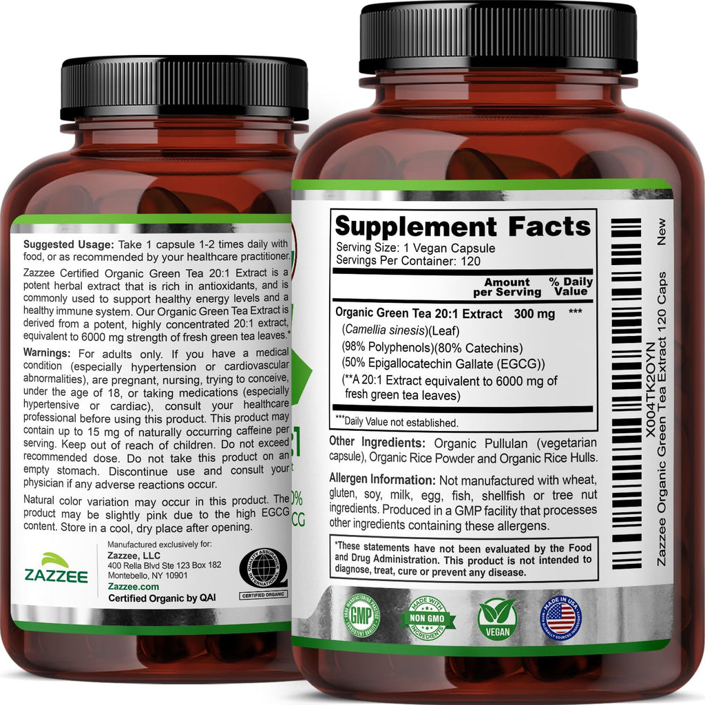 antioxidant-rich green tea extract