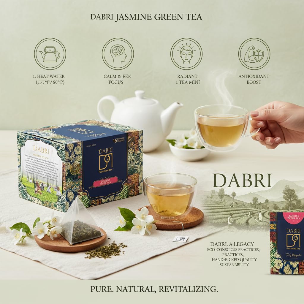 antioxidant-rich green tea for energy