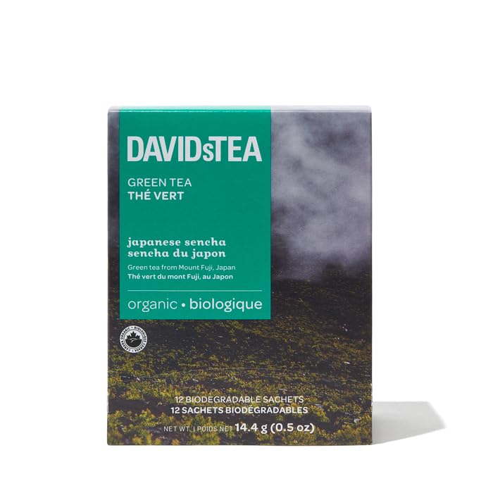 Antioxidant-rich green tea for vitality
