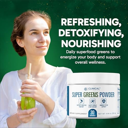 antioxidant-rich greens powder supplement