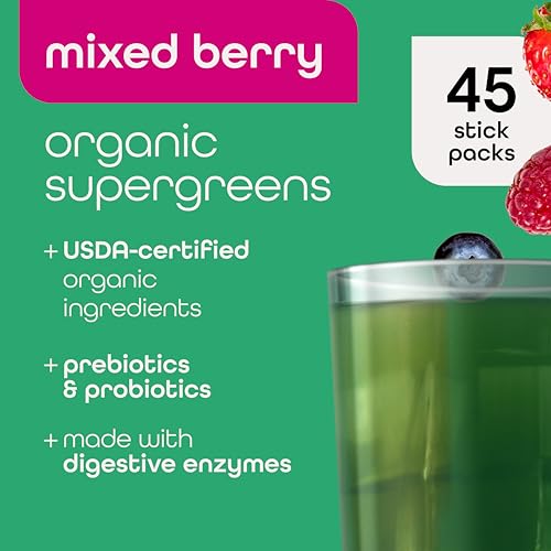 antioxidant-rich greens powder