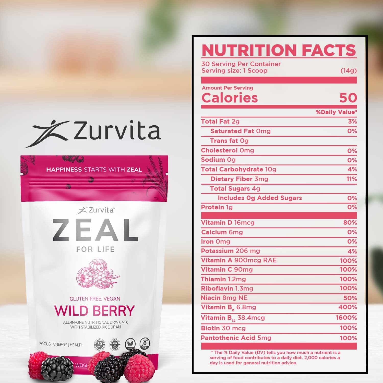 antioxidant-rich health drink