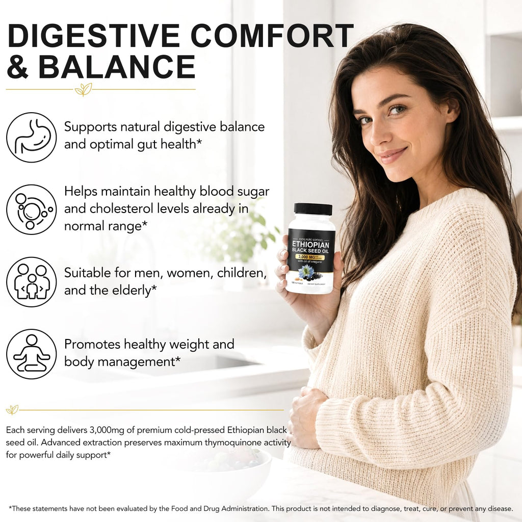 Antioxidant-rich herbal oil supplement
