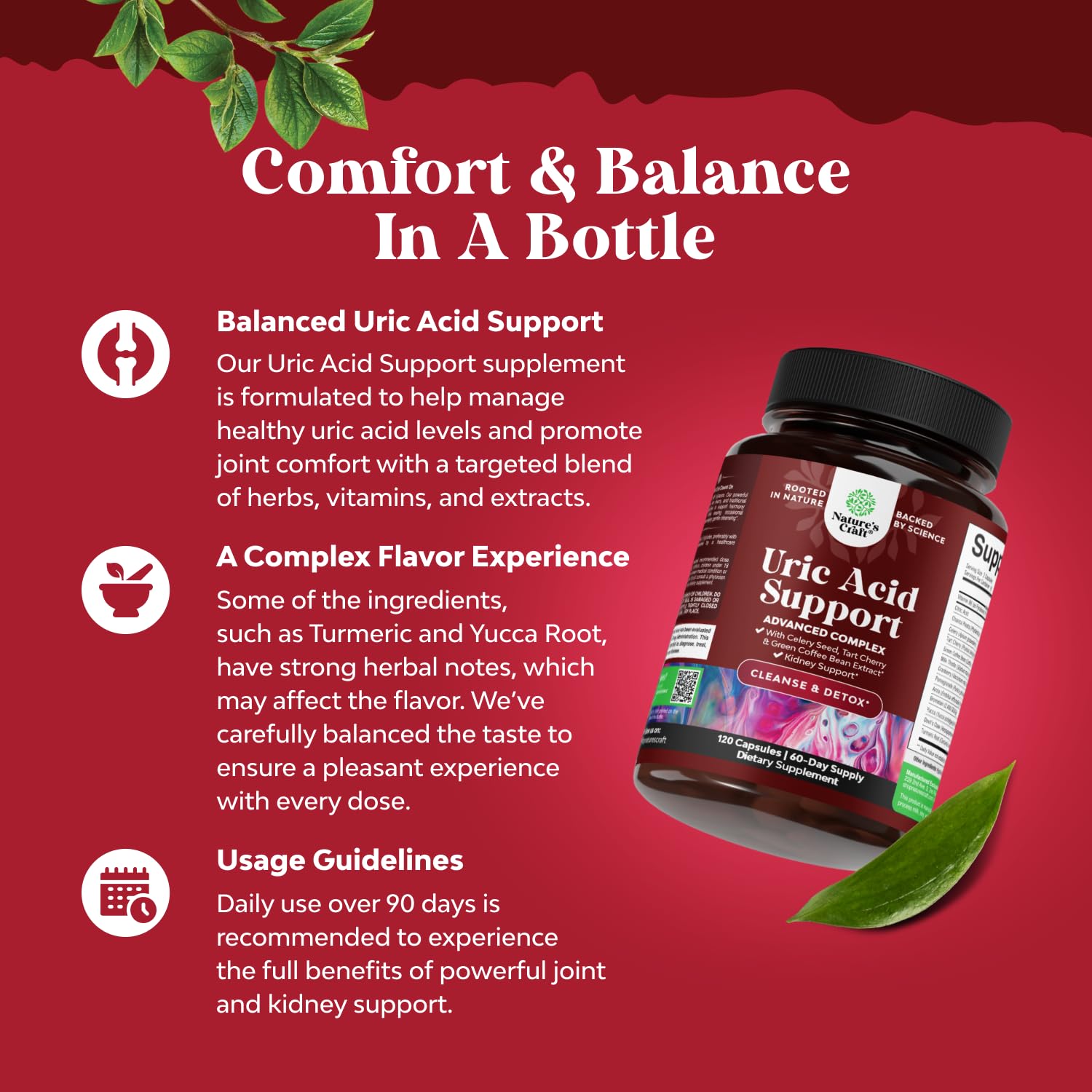 antioxidant-rich herbal supplement