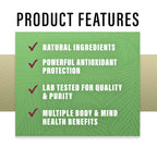 antioxidant-rich herbal supplement