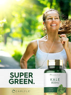 antioxidant-rich kale leaf supplement