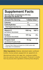 Antioxidant-rich liposomal C