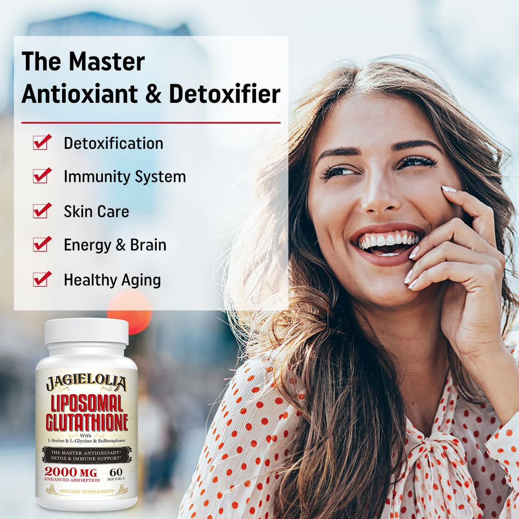 antioxidant-rich liposomal glutathione