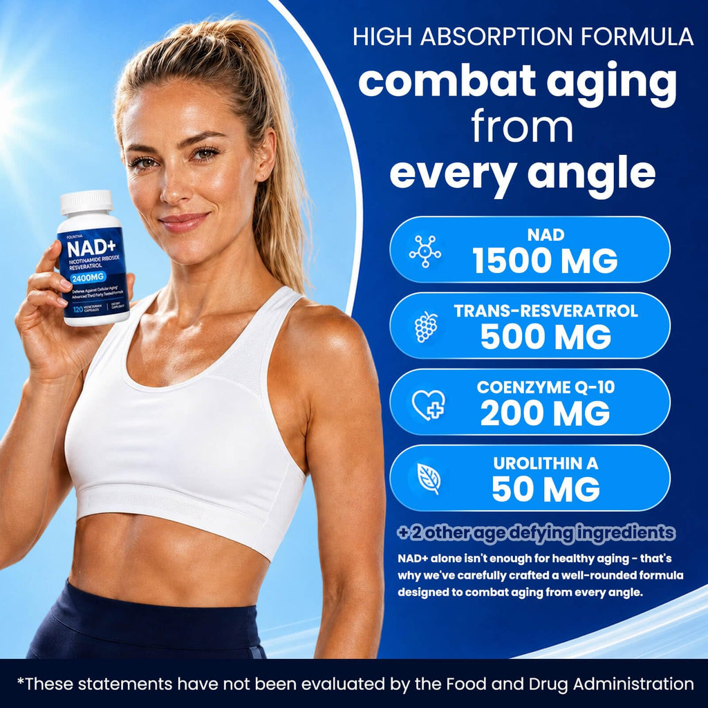 antioxidant-rich liposomal NAD formula