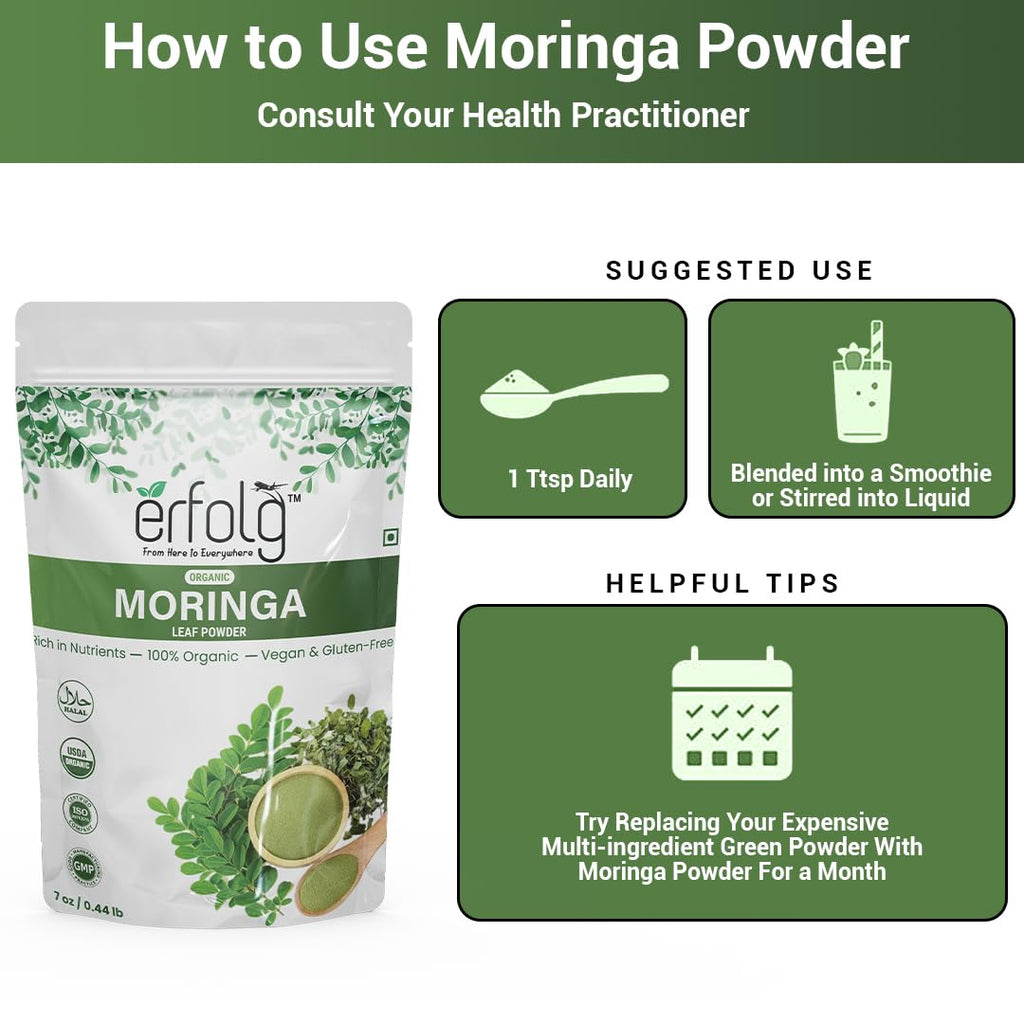 antioxidant-rich moringa leaf benefits